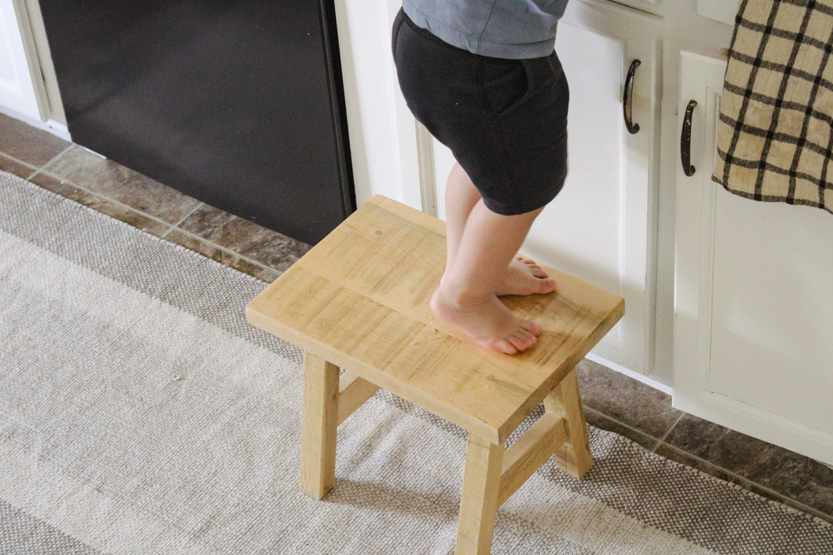 Wooden Step Stool, Why Every Home Needs one.– Rural Oak Woodwork